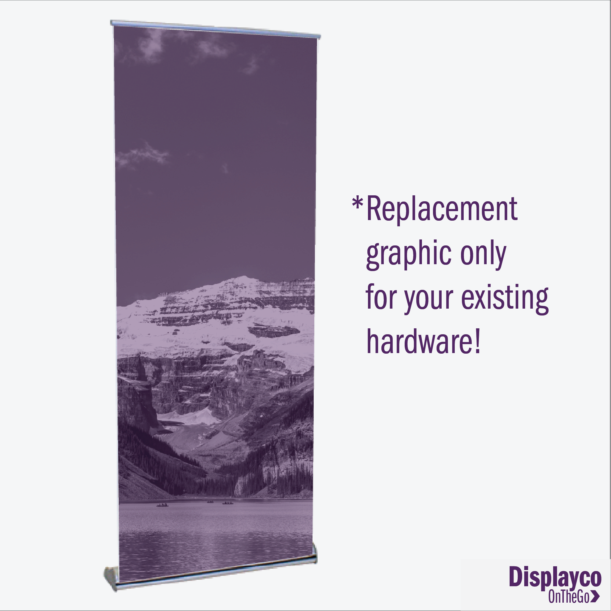 New Banner Stand Graphic for Your Existing Hardware – Displayco OnTheGo ...